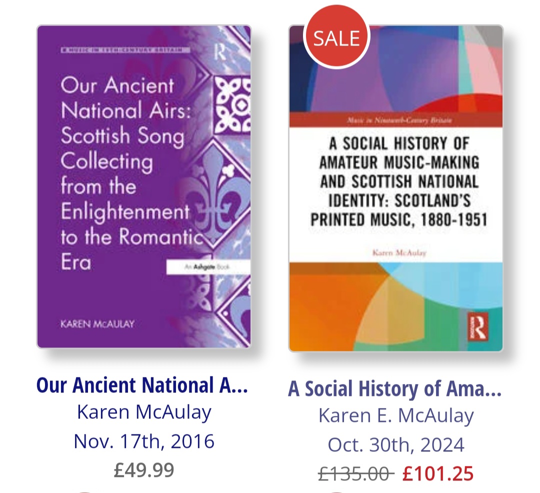 My Publications – Karen McAulay, Musicologist