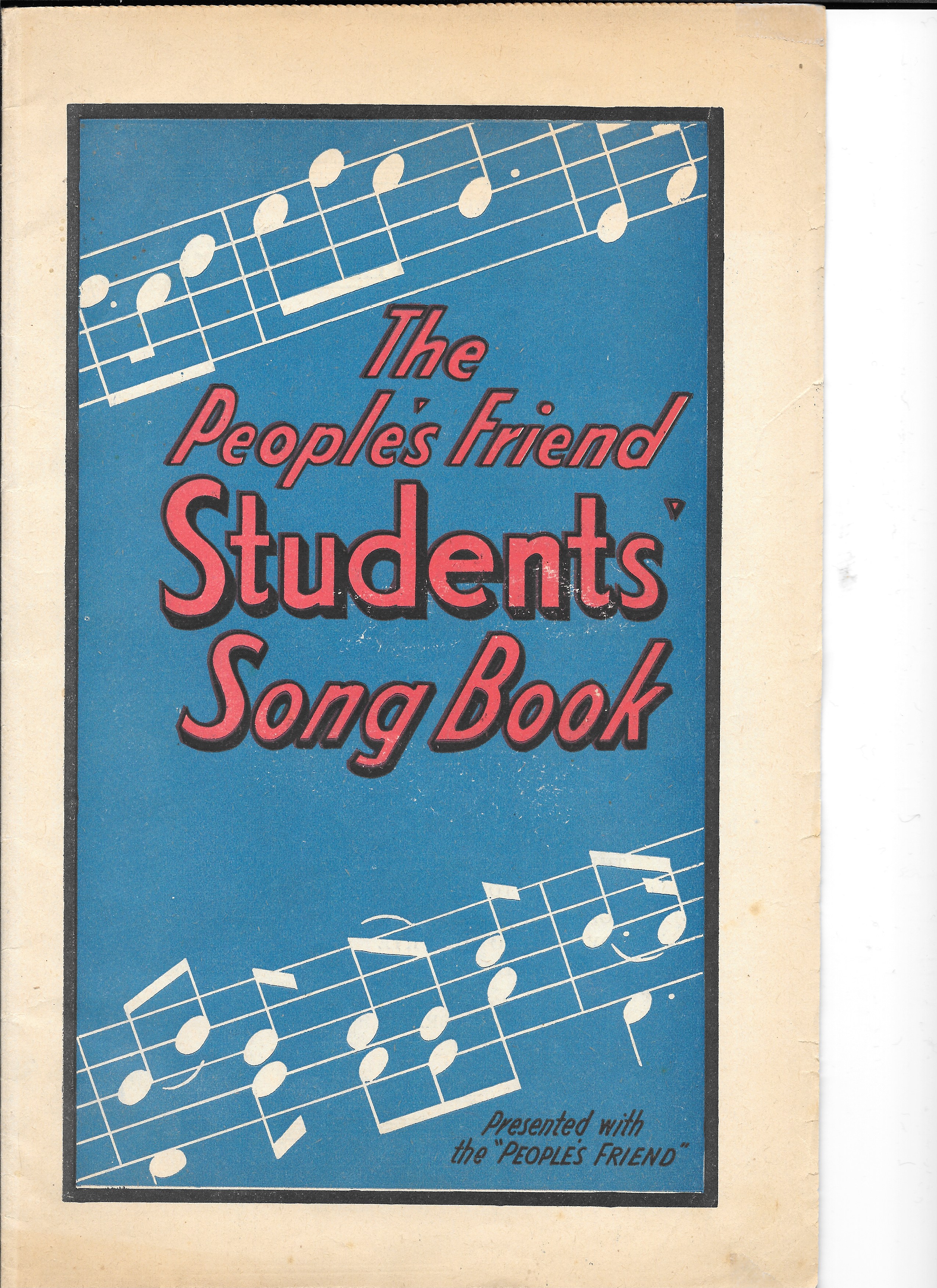 Repatriated to the UK: the first ‘People’s Song Book’ – Karen McAulay ...